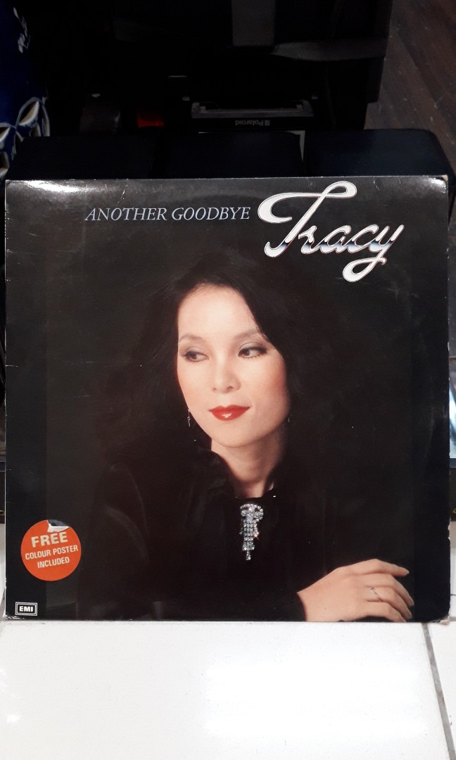 Tracy Huang Vinyl Record 'Another Goodbye' Signed Tracy 1979 黄鶯鶯黑胶唱片 ...