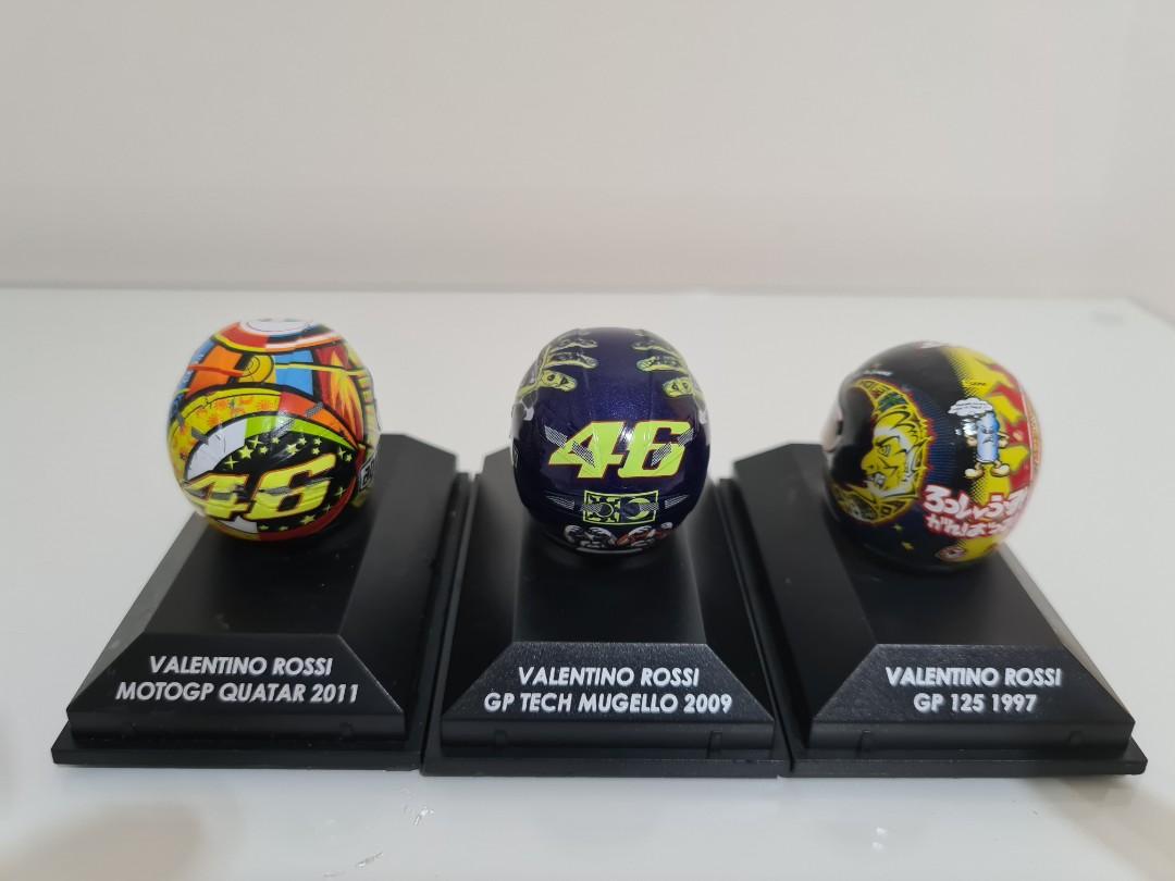 Valentino Rossi 1/8 minichamp helmet, Hobbies & Toys, Toys & Games on ...
