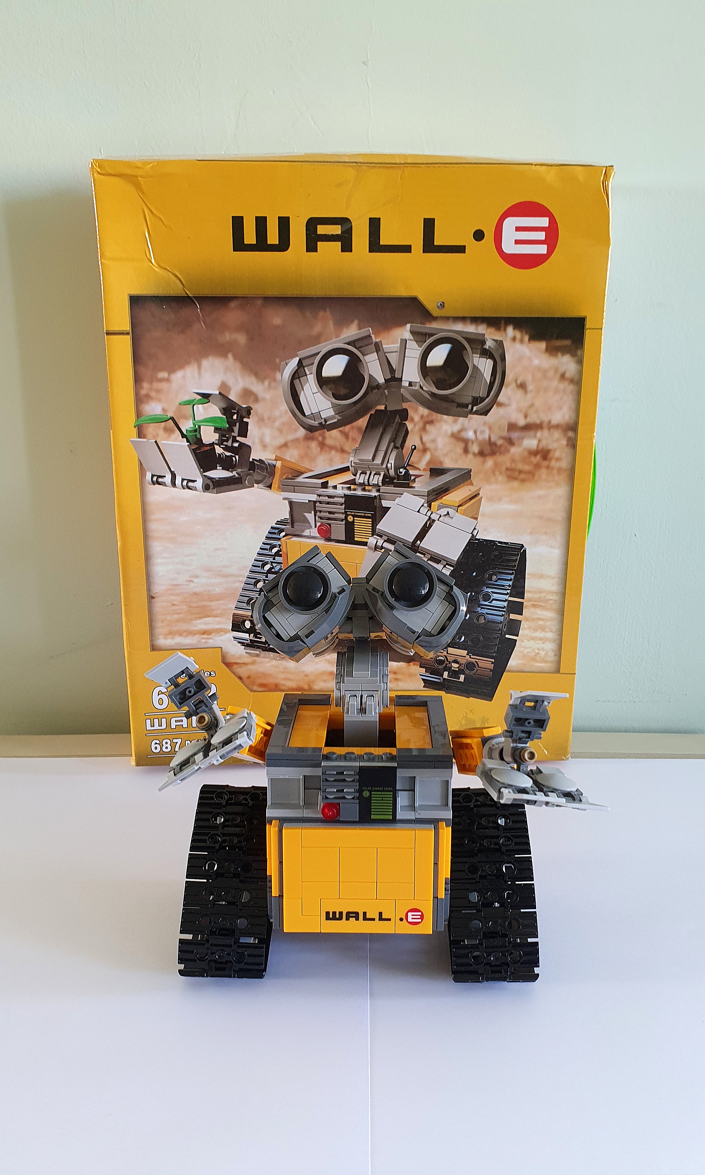 Wall E Building Blocks, Hobbies & Toys, Toys & Games on Carousell