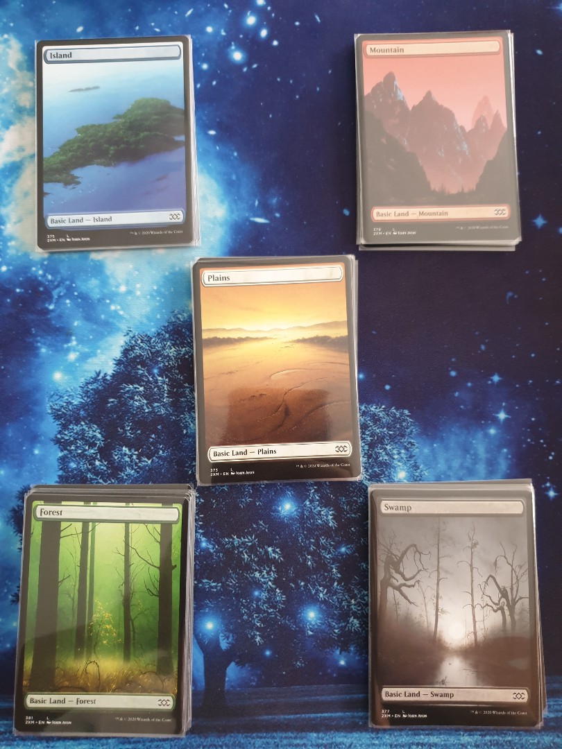35 X UNHINGED FULL-ART LANDS [2XM] for $80, Hobbies & Toys, Toys ...
