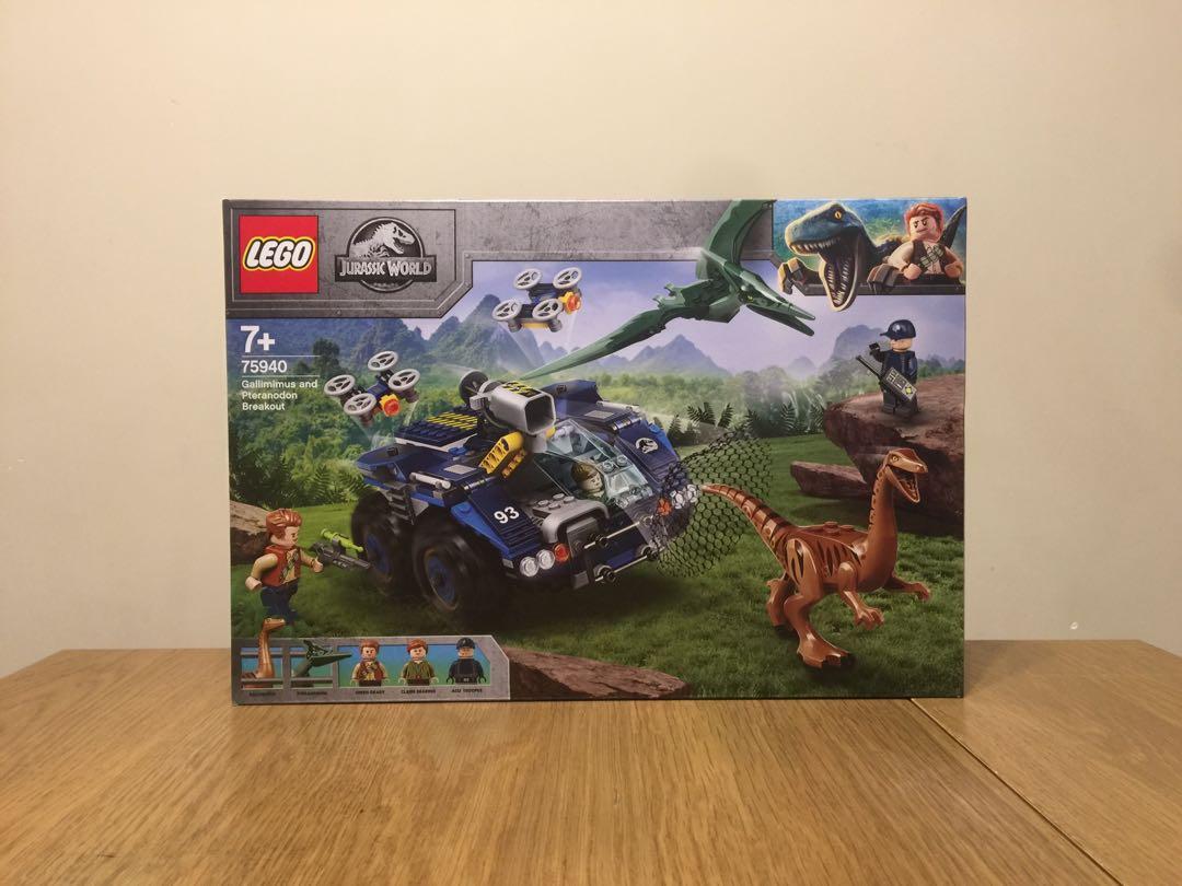 全新靚盒 LEGO 75940 - Jurassic World - Gallimimus And Pteranodon-Breakout ...