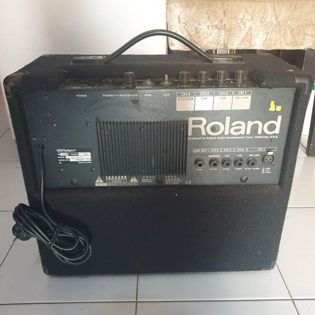 Amplifier Keyboard Roland KC-100, Musik & Media, Aksesoris di Carousell