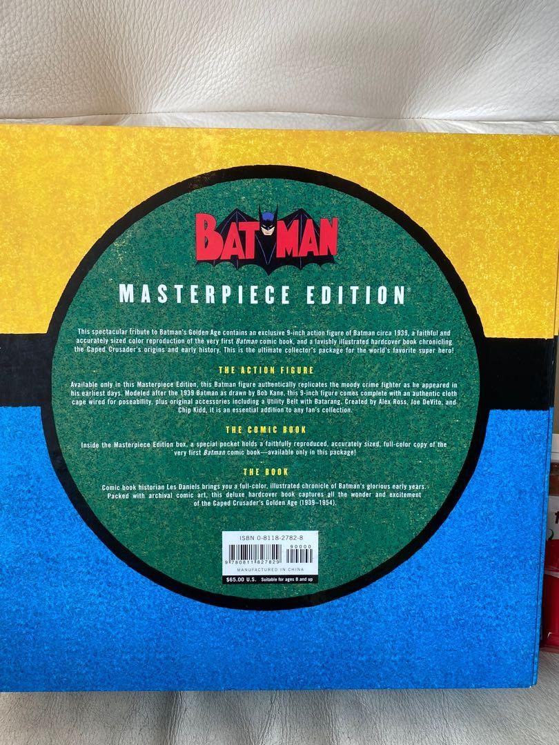 BATMAN 1 Comic and Figure Masterpiece Edition, Golden Age, Rare ...
