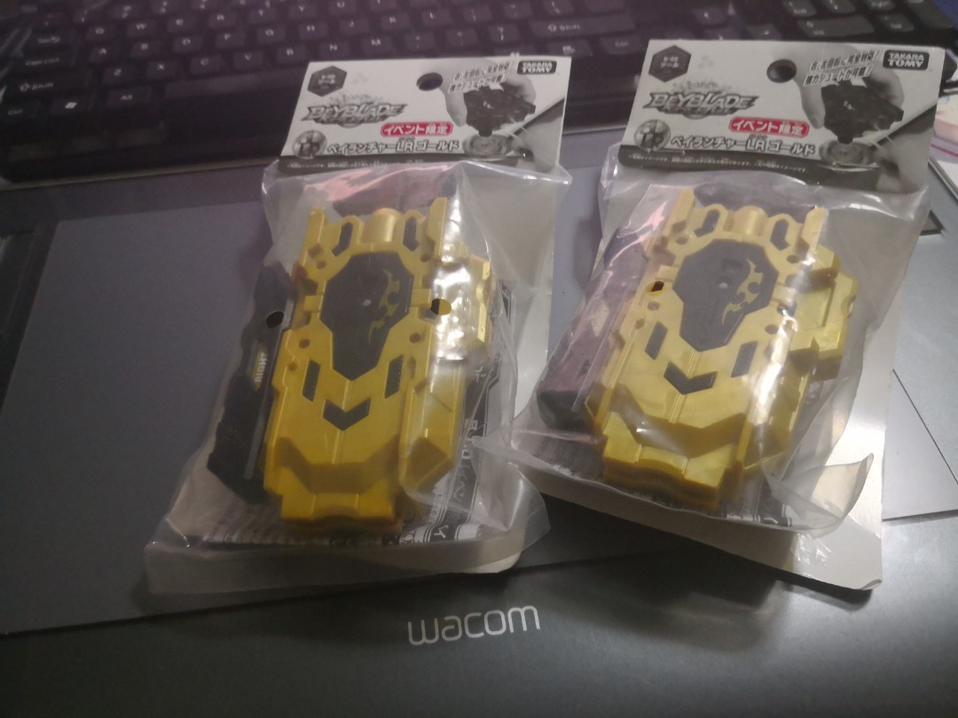 Beyblade Burst Gold LR bey launcher, Hobbies & Toys, Toys & Games on ...