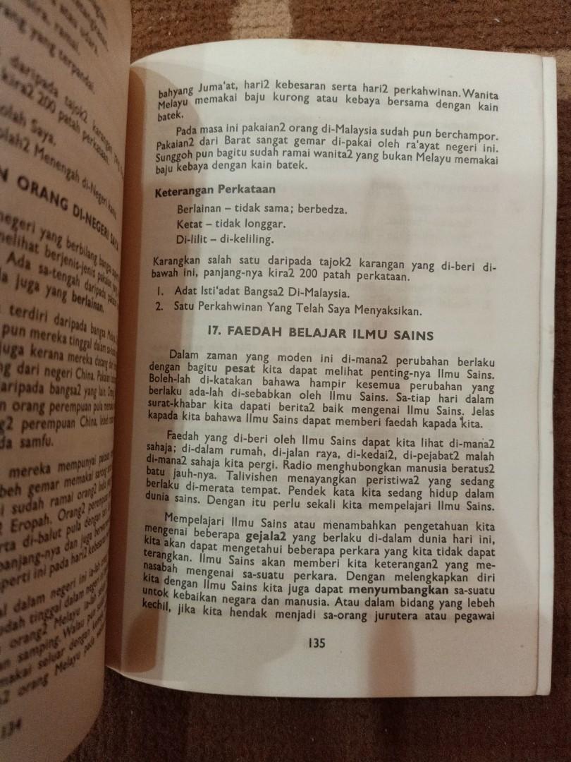 buku rujukan lama - objektif baharu dalam bahasa malaysia 1971, Hobbies & Toys, Books ...