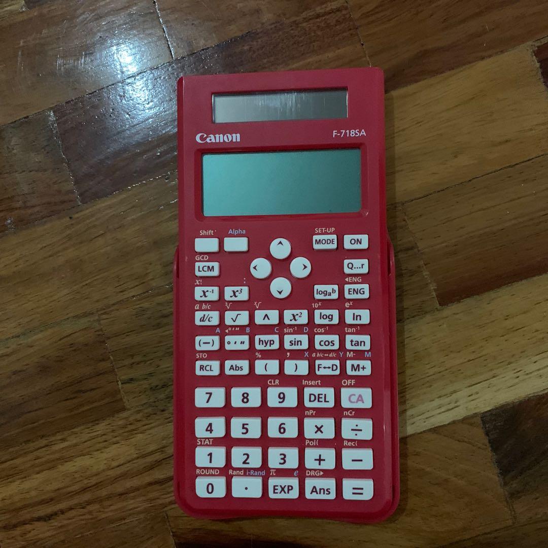 CANON SCIENTIFIC CALCULATOR, Hobbies & Toys, Stationary & Craft, Craft ...