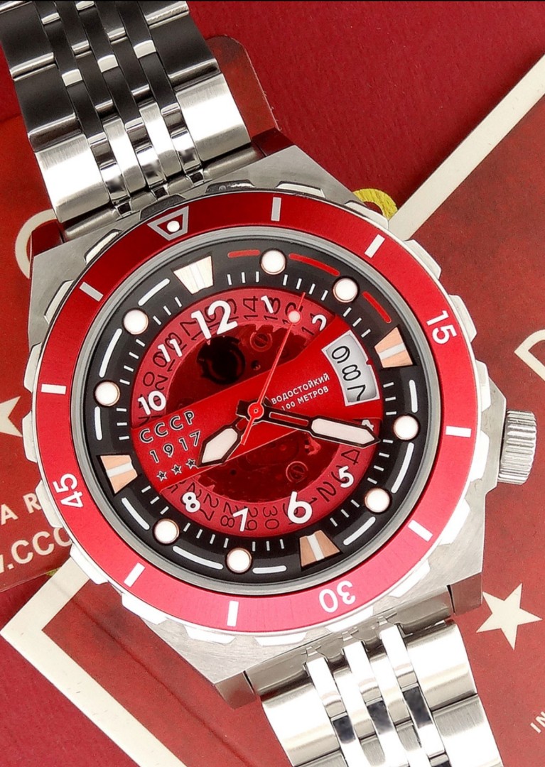 Very Rare Seiko NH35 CCCP Automatic Movement Dive Watch, Men's Fashion ...