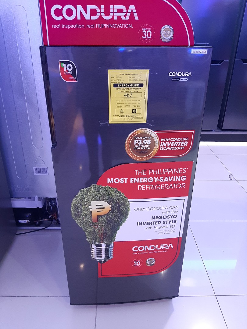 Condura inverter single door refrigerator, TV & Home Appliances ...