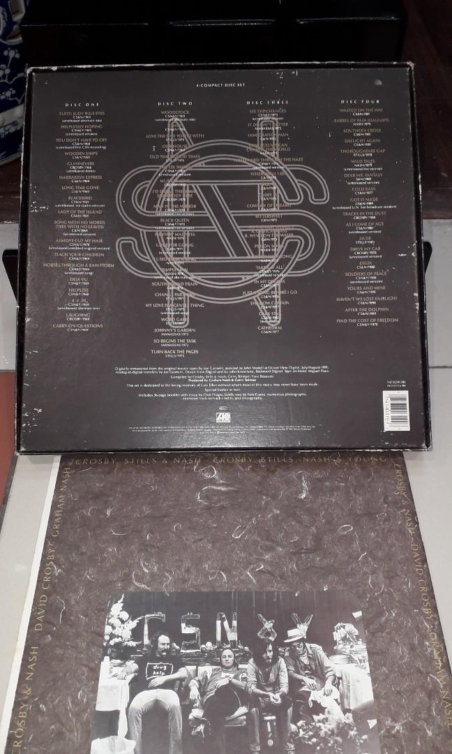 CROSBY, STILLS, NASH & YOUNG CSN 4 CD Box Set, Ltd Edition, TV & Home ...