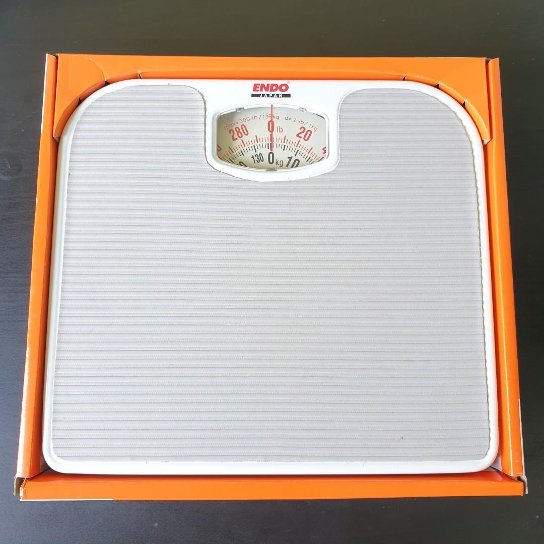 Endo Analog Body Weighing Scale, Beauty & Personal Care, Bath & Body ...