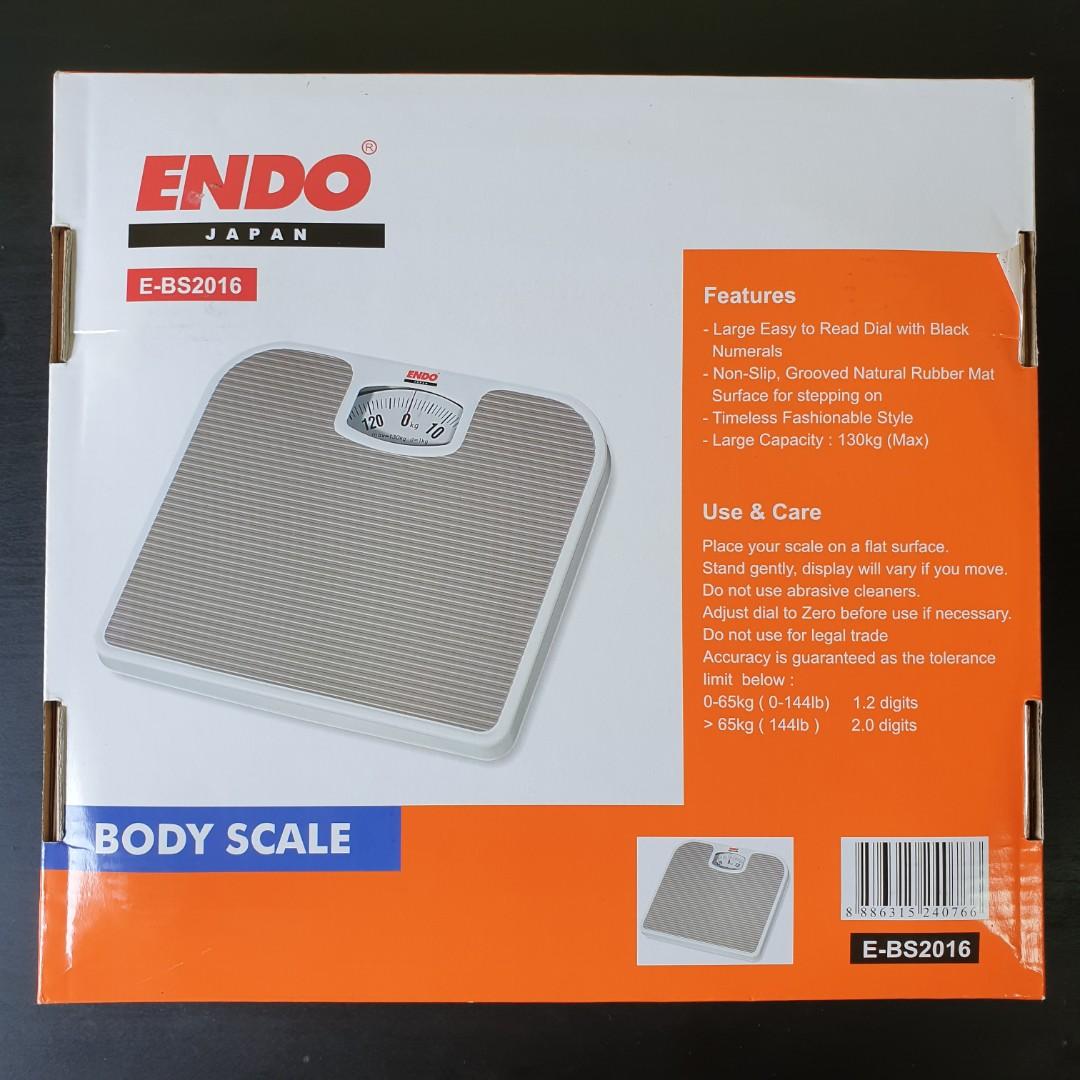 Endo Analog Body Weighing Scale, Beauty & Personal Care, Bath & Body ...