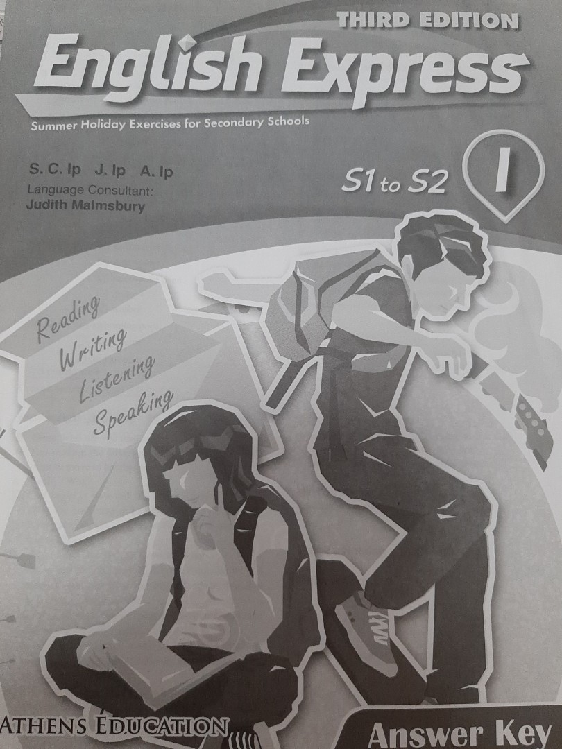 English Express S1 to S2 Answer (Third Edition) 答案, 興趣及遊戲, 書本 & 文具, 教科書 ...