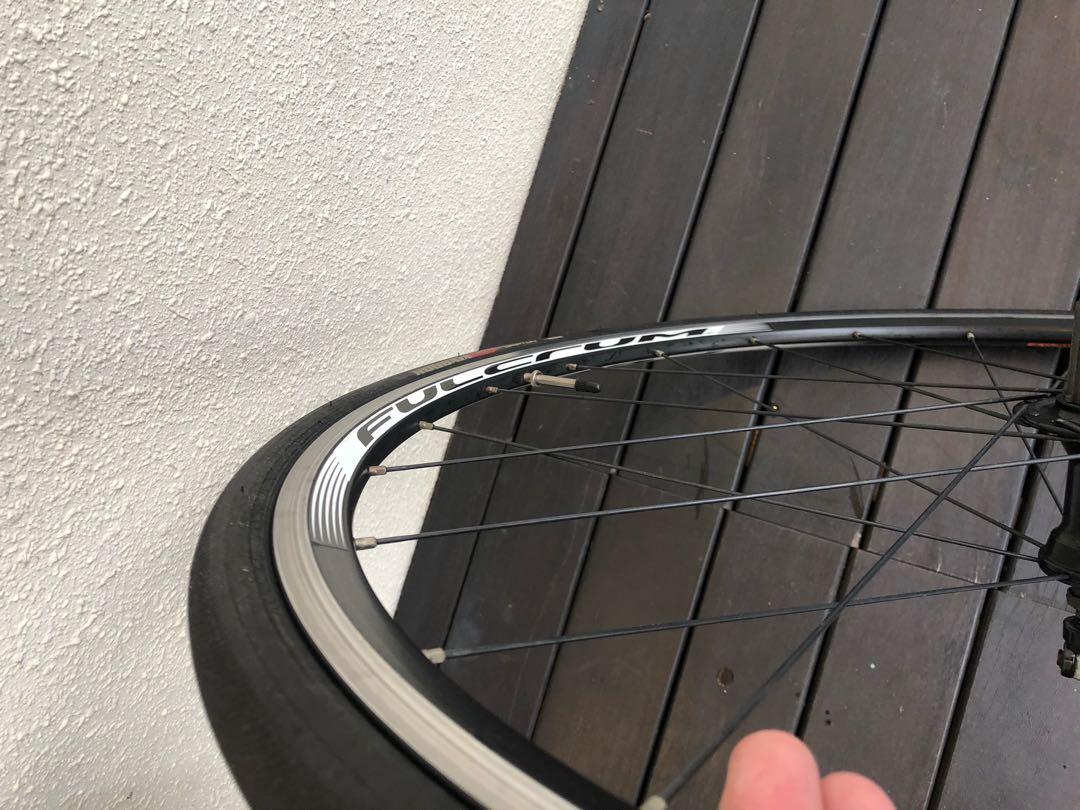 Fulcrum Racing 5.5 wheelset, Sports Equipment, Bicycles & Parts, Parts ...
