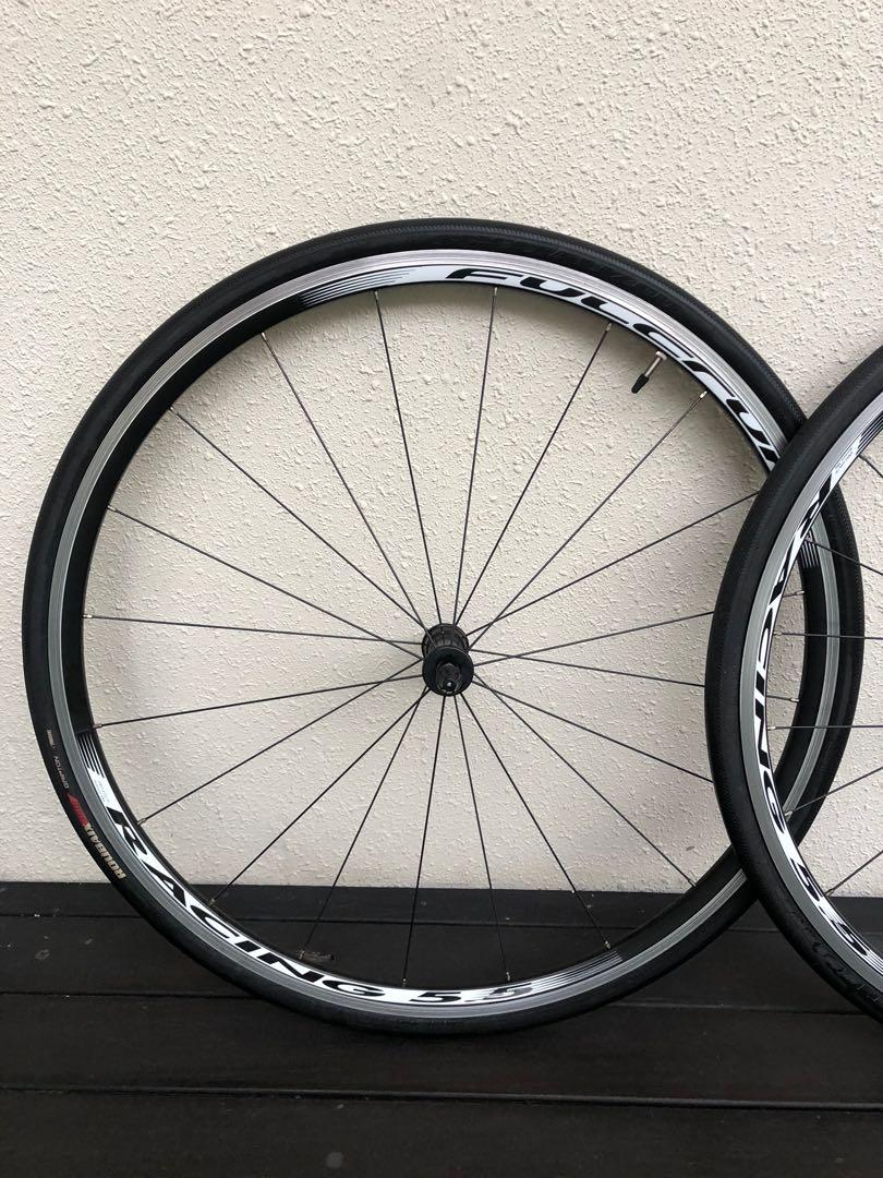 Fulcrum Racing 5.5 wheelset, Sports Equipment, Bicycles & Parts, Parts ...