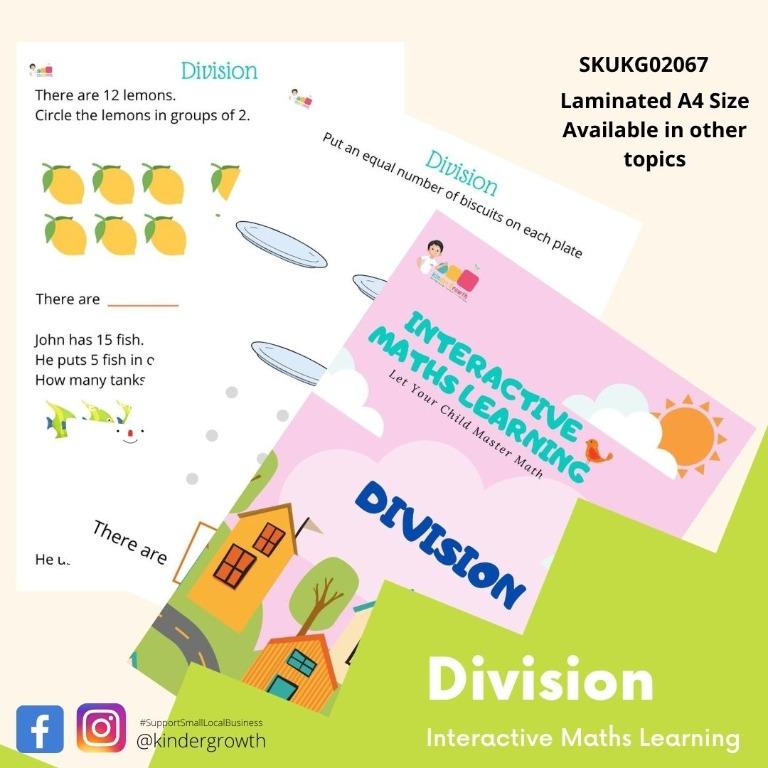 P1 Math Interactive Learning Materials by MOE Certified Teacher ...