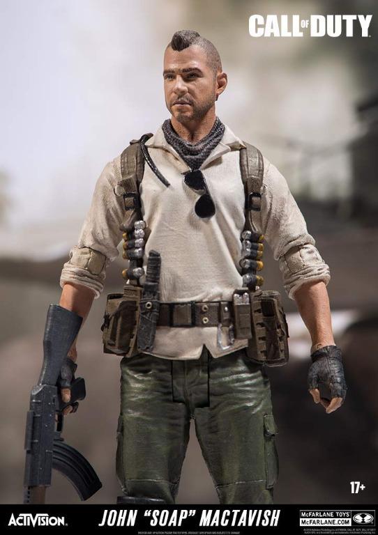 (HOT) McFarlane Toys Call of Duty Soap Action Figure, Toys & Games ...