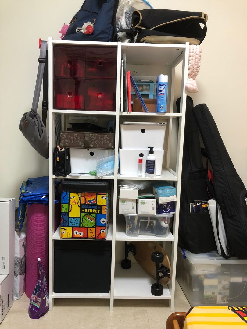 IKEA 4x2 rack / shelves, Furniture & Home Living, Furniture, Shelves ...