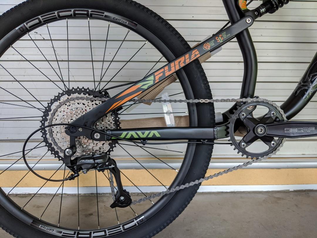 JAVA Furia Full Suspension 27.5" Mountain Bike, Sports Equipment ...