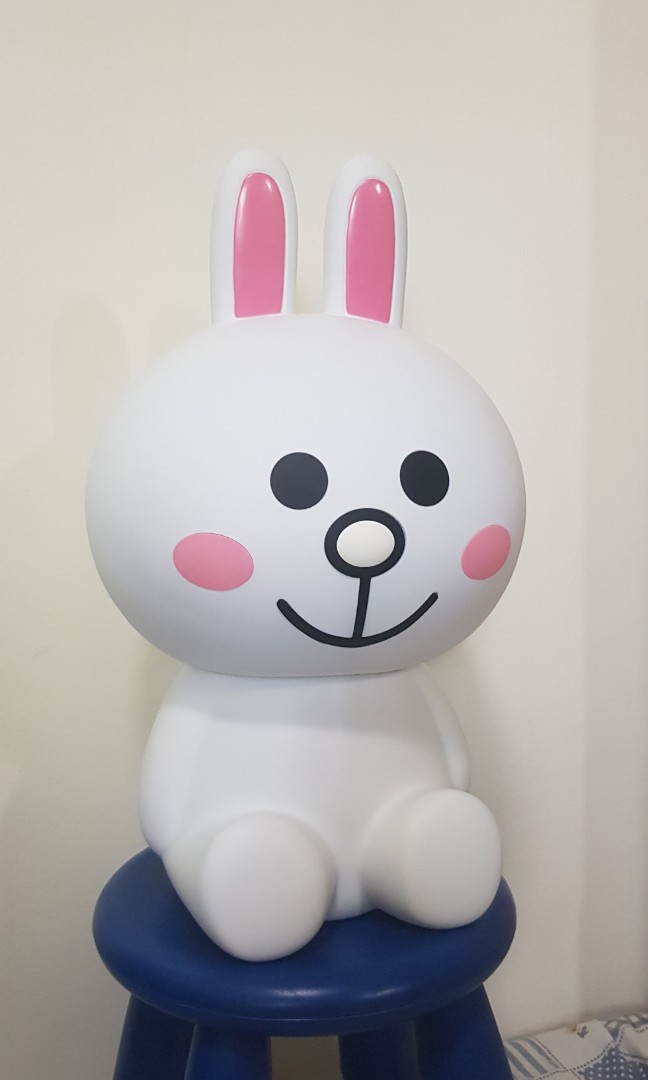 LINE friend Cony Chatacter Figure Coin Bank Display nt Brown Sally ...