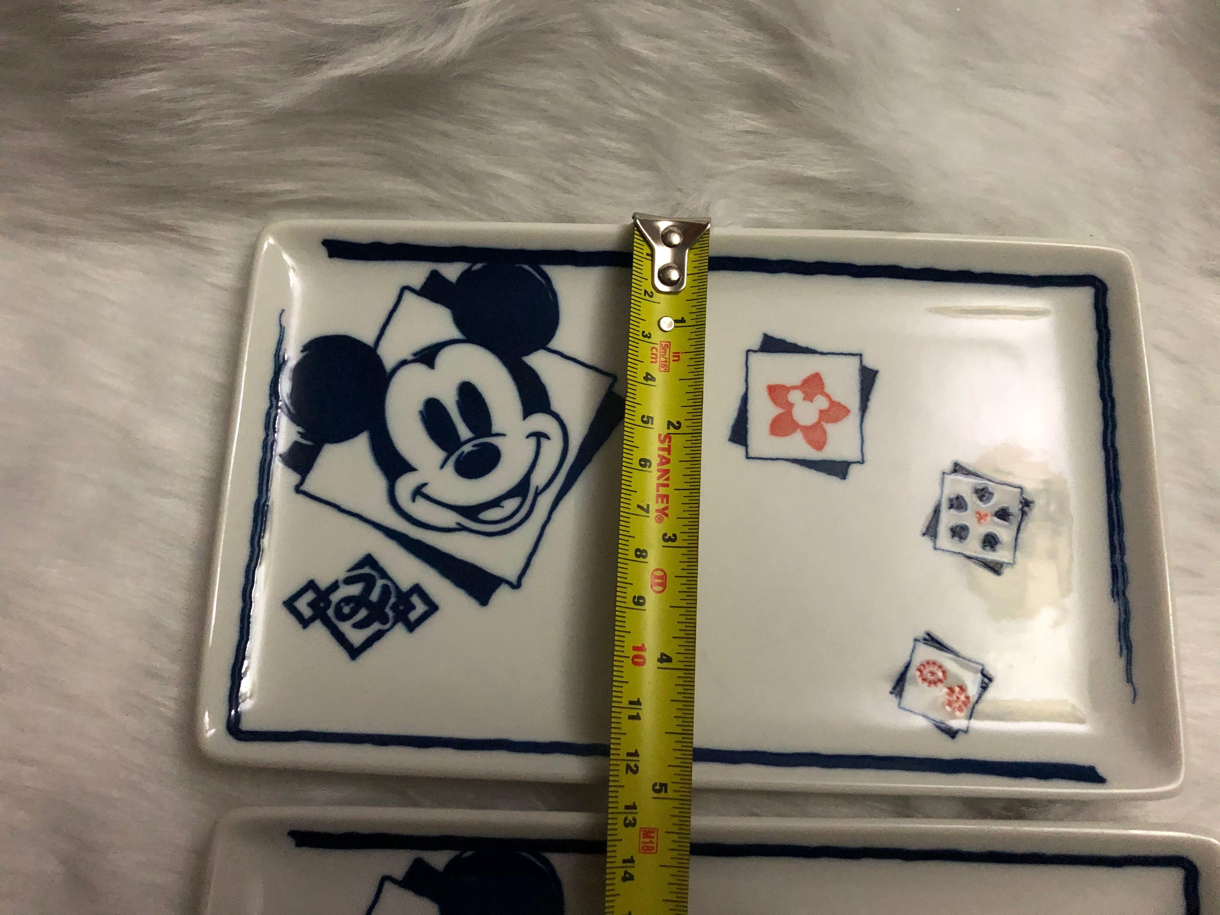 Mickey Mouse rectangular serving plate, Furniture & Home Living ...