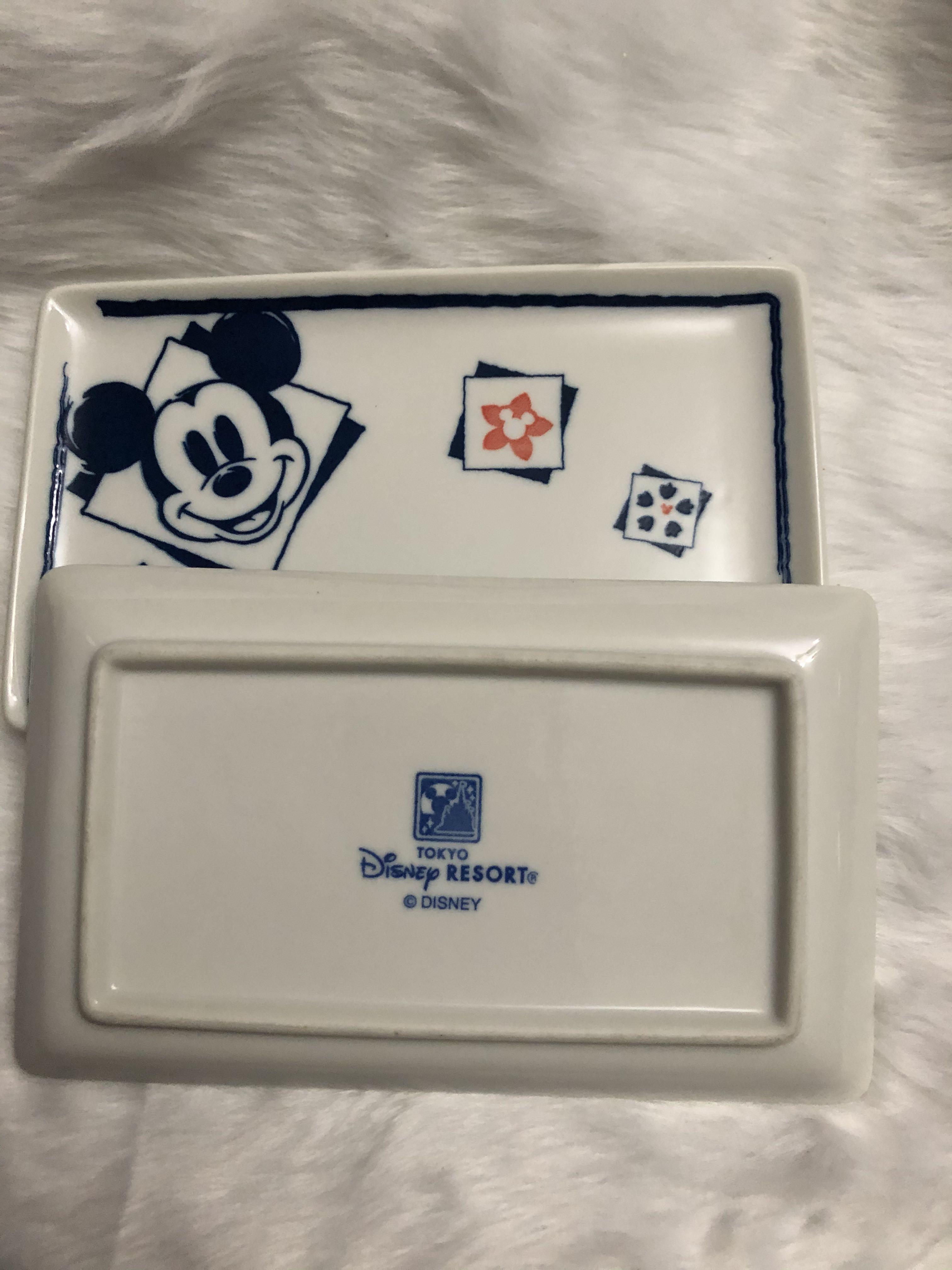 Mickey Mouse rectangular serving plate, Furniture & Home Living ...