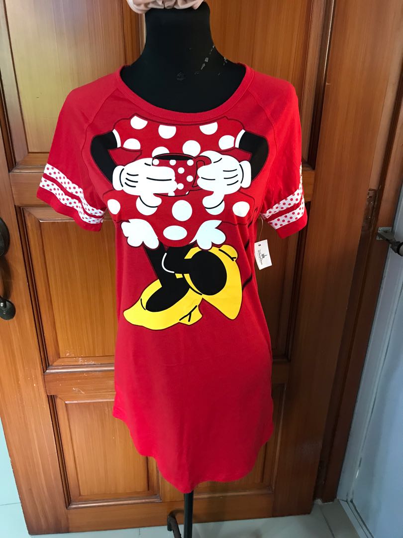 Minnie mouse long tee’s, Women's Fashion, Dresses & Sets, Traditional ...