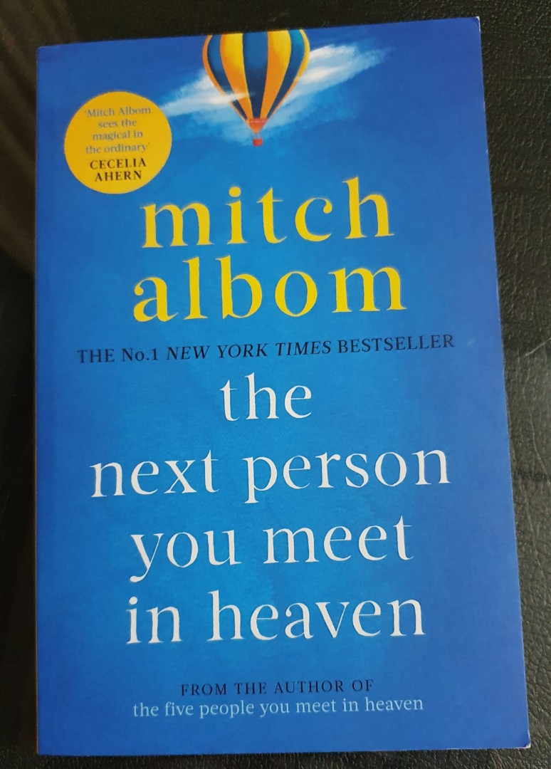 Novel - the next person you meet in heaven, Hobbies & Toys, Books ...