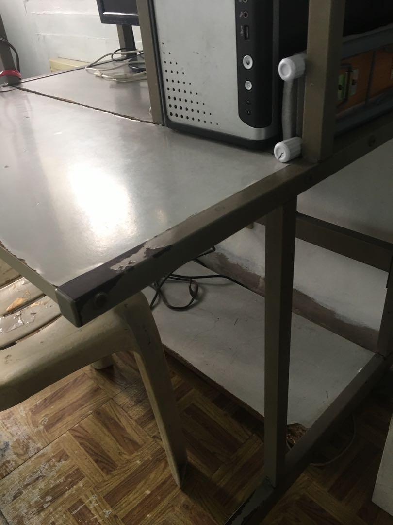 OLD COMPUTER DESK, Furniture & Home Living, Office Furniture & Fixtures ...