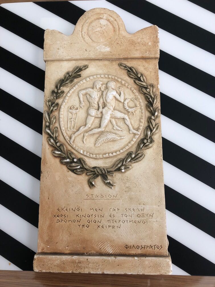 Original Greek stone wall hanging, Furniture & Home Living, Home Decor ...