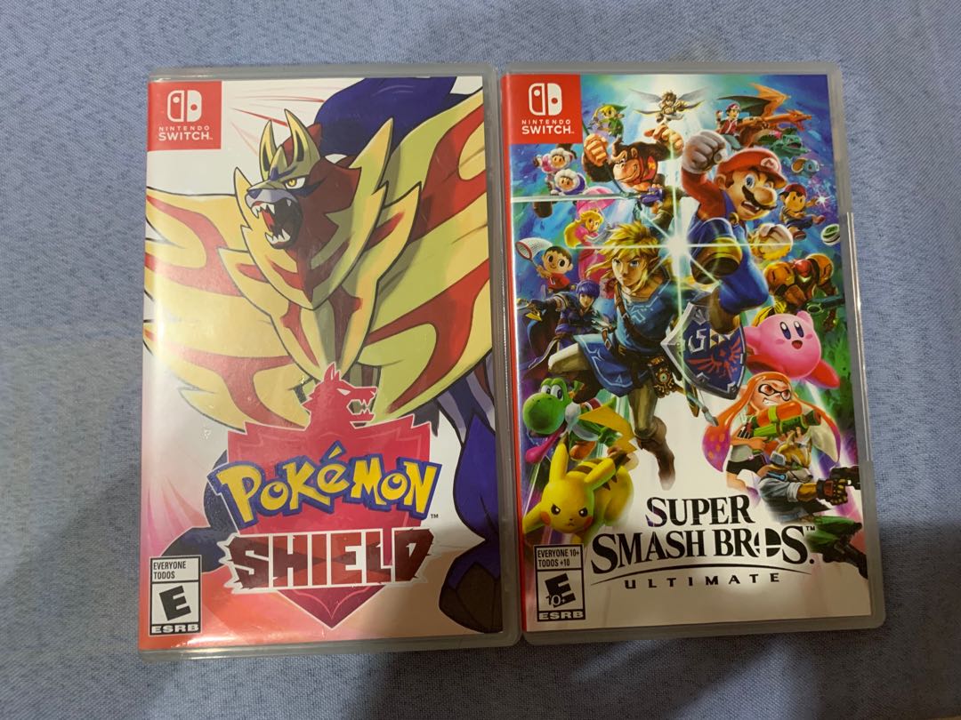 Pokemon shield / super smash bros, Video Gaming, Video Games, Nintendo ...