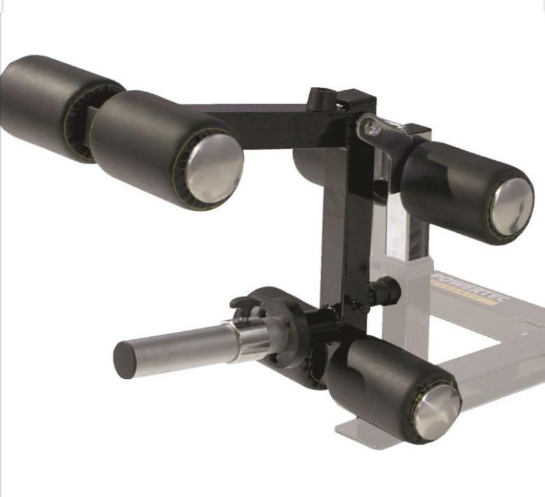 Powertec leg extension attachment, Sports, Weights & Gym Equipment on ...