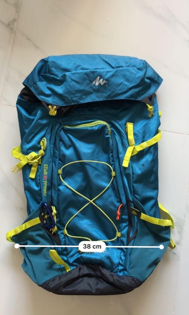 Quechua 50L hiking bag, Men's Fashion, Bags, Backpacks on Carousell