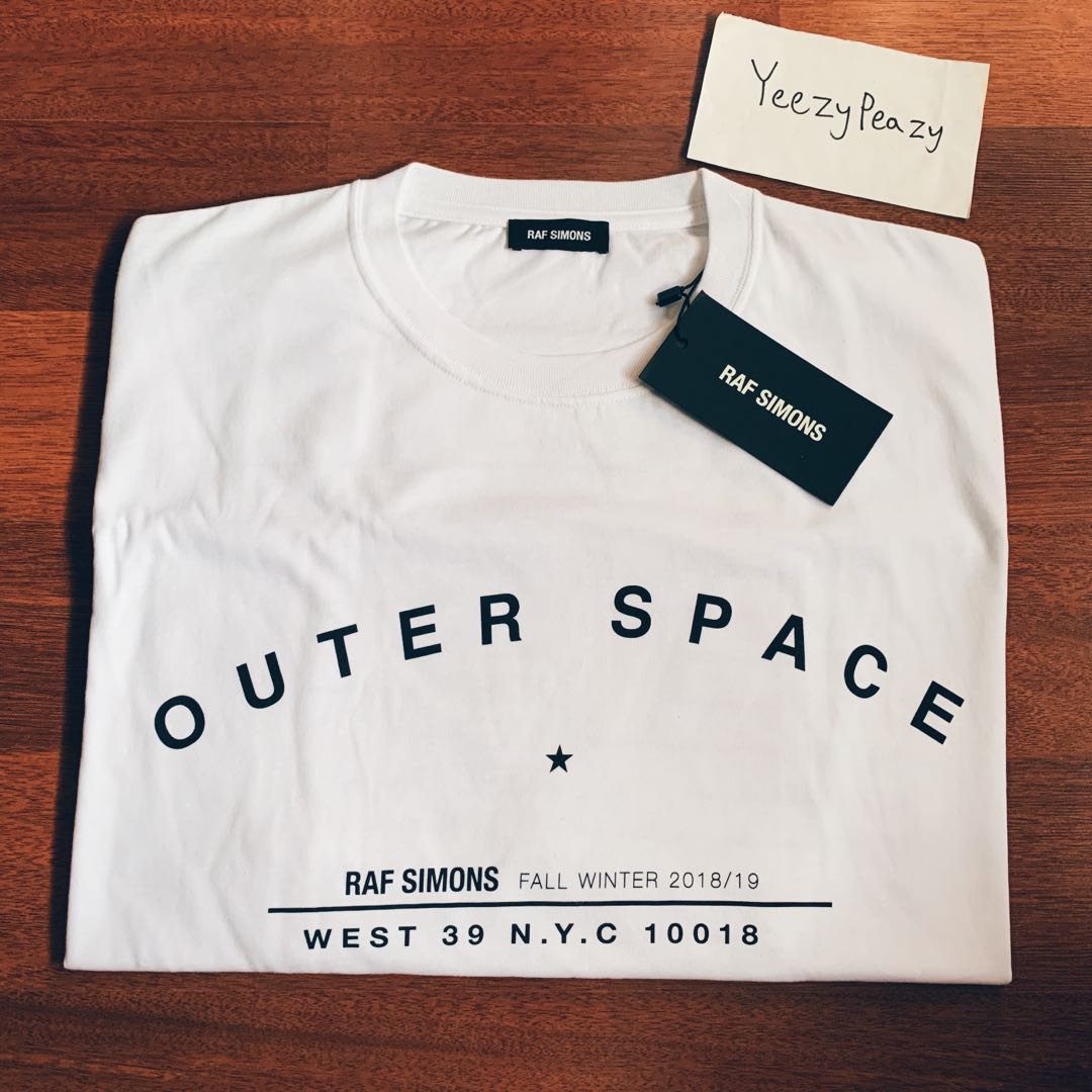 Raf Simons Tee, Men's Fashion, Tops & Sets, Tshirts & Polo Shirts on ...