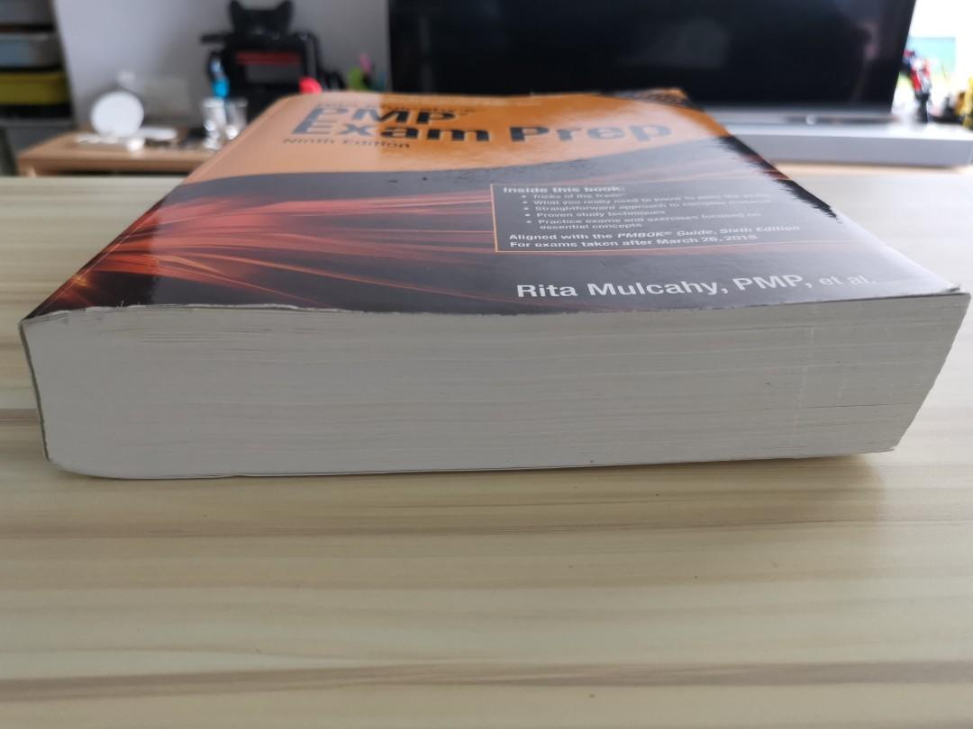 Rita Mulcahy's PMP Exam Prep 9th edition, Hobbies & Toys, Books ...