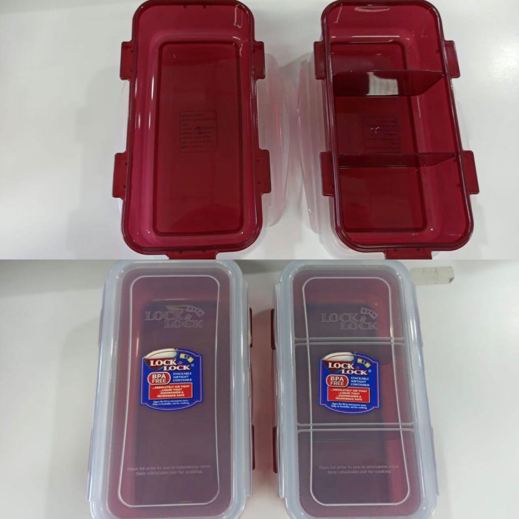 Set Tempat Makan Lock And Lock, Perabotan Rumah di Carousell