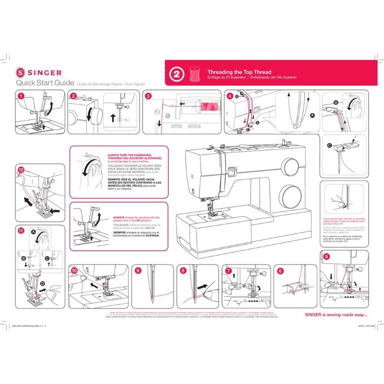 Singer 5523 Sewing Machine, Hobbies & Toys, Stationery & Craft, Craft ...