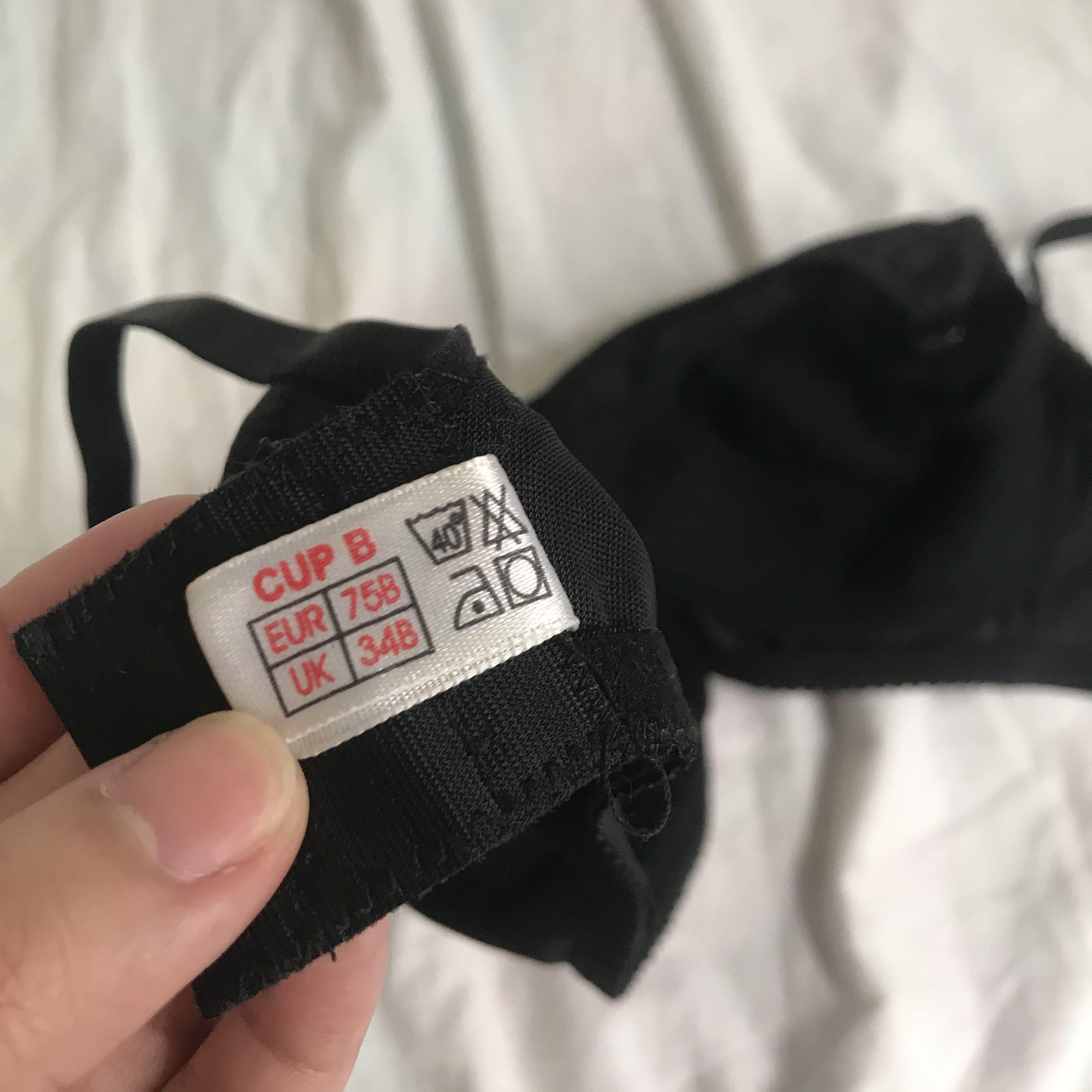 Sogo black laced bra, Women's Fashion, Swimwear, Rash guard on Carousell