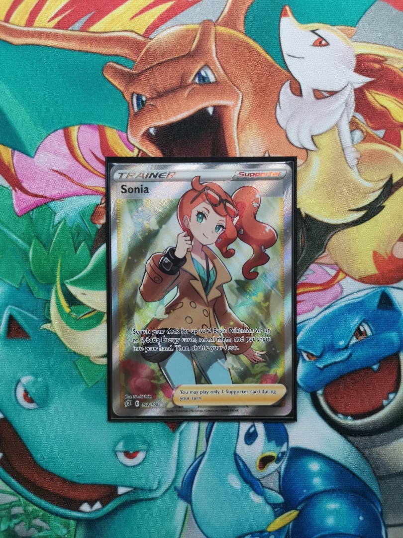Sonia Full Art - Pokemon TCG Rebel Clash, Hobbies & Toys, Toys & Games ...