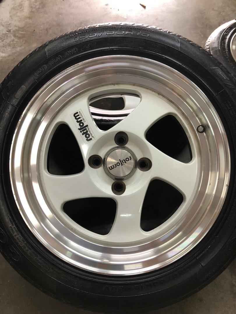 Sport Rim Rotiform 15x7jj pcd100, Auto Accessories on Carousell