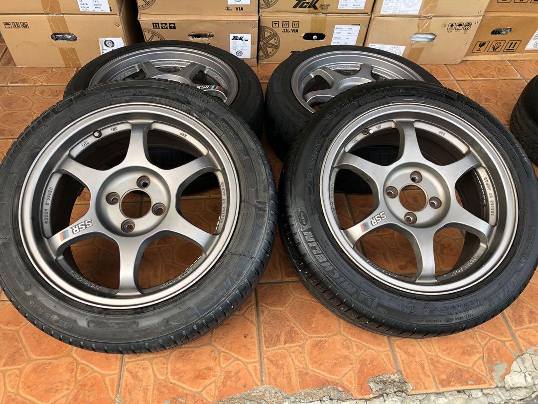 Sport Rim SSR Type C 16 pcd100, Auto Accessories on Carousell