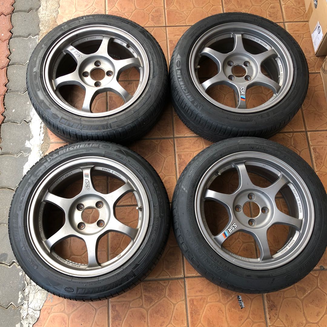Sport Rim SSR Type C 16 pcd100, Auto Accessories on Carousell