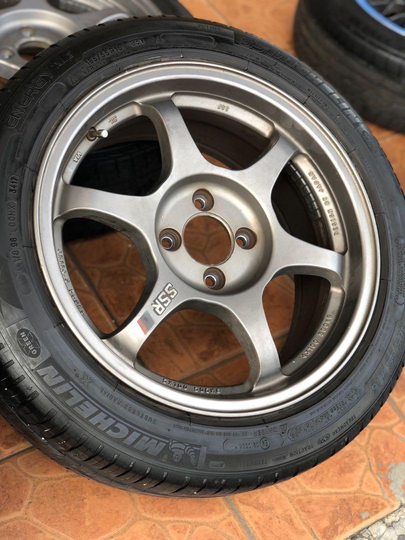 Sport Rim SSR Type C 16 pcd100, Auto Accessories on Carousell