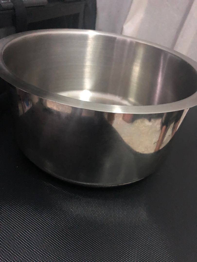 Stainless steel induction base thick bottom vessel, Furniture & Home ...