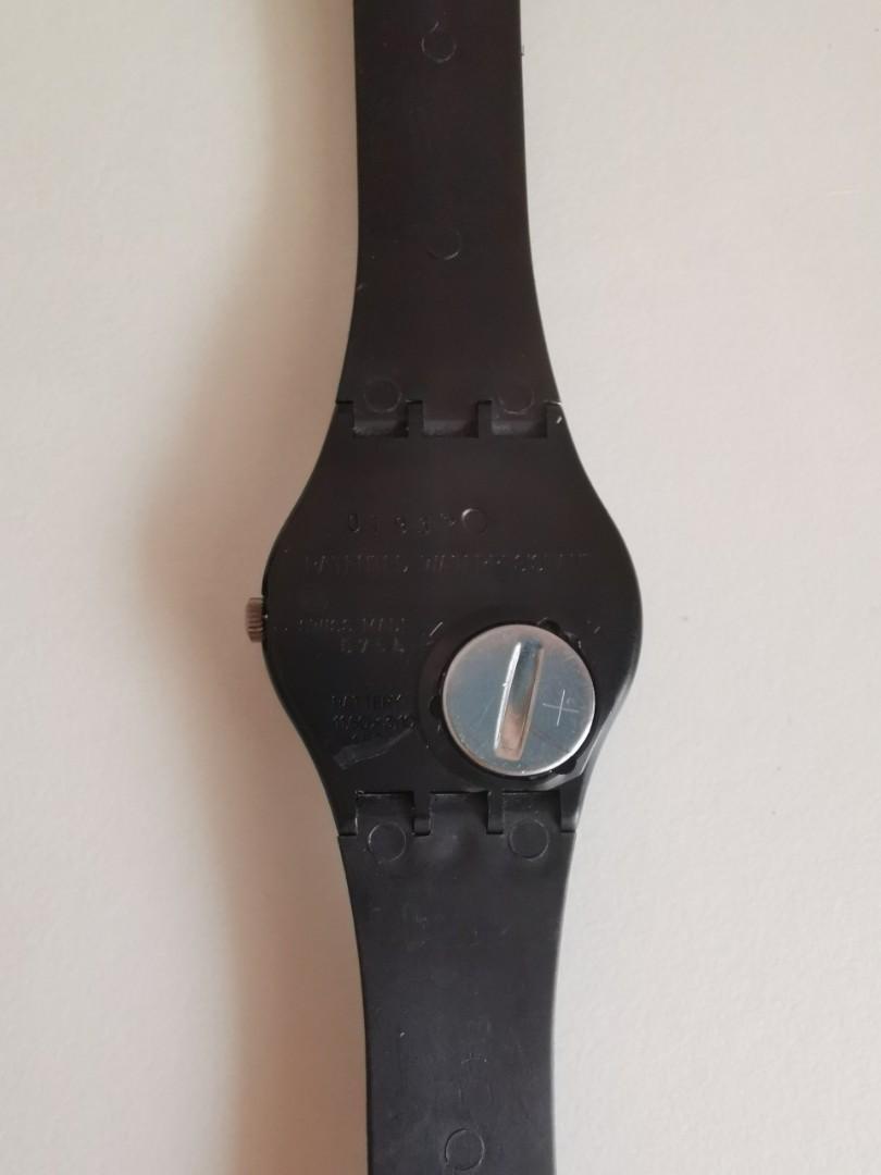 Superb vintage Swatch GB715 Colour Window, Luxury, Watches on Carousell
