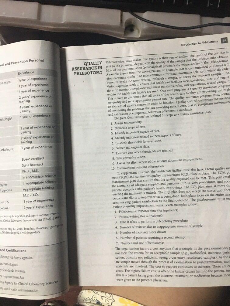 The Complete Textbook of Phlebotomy Fifth Edition, Hobbies & Toys ...