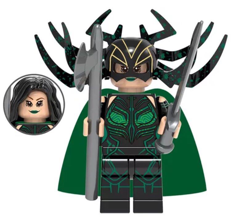 Thor Ragnarok sister Hela Avengers 雷神 人仔 積木 (compatible with Lego ...