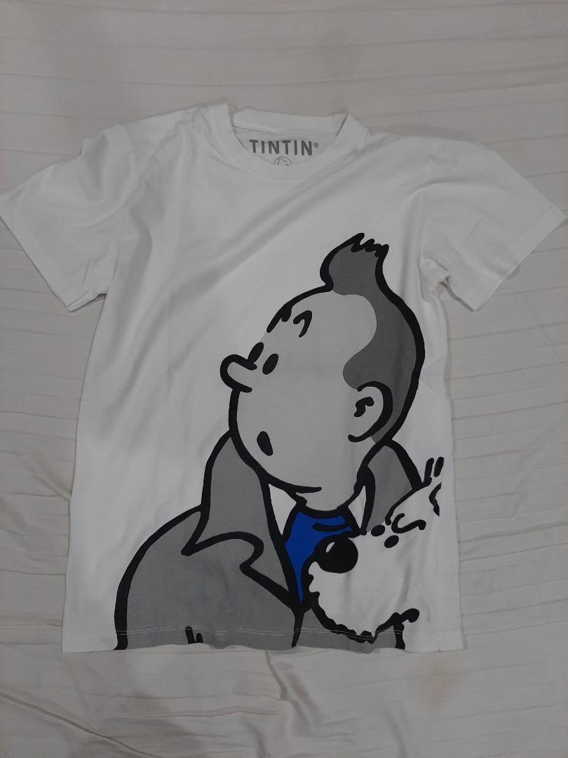 Tintin Official Shirt, Men's Fashion, Tops & Sets, Tshirts & Polo ...