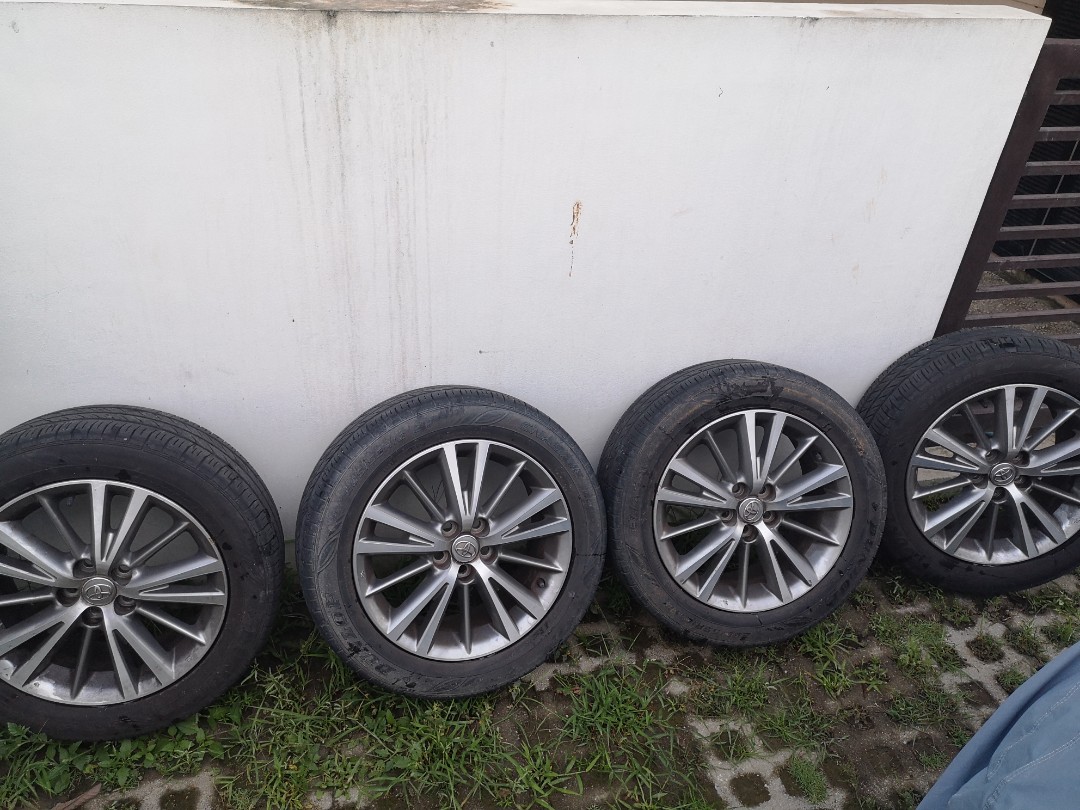 Toyota altis 1.6v 2016 Mags and Tires, Car Parts & Accessories, Mags ...