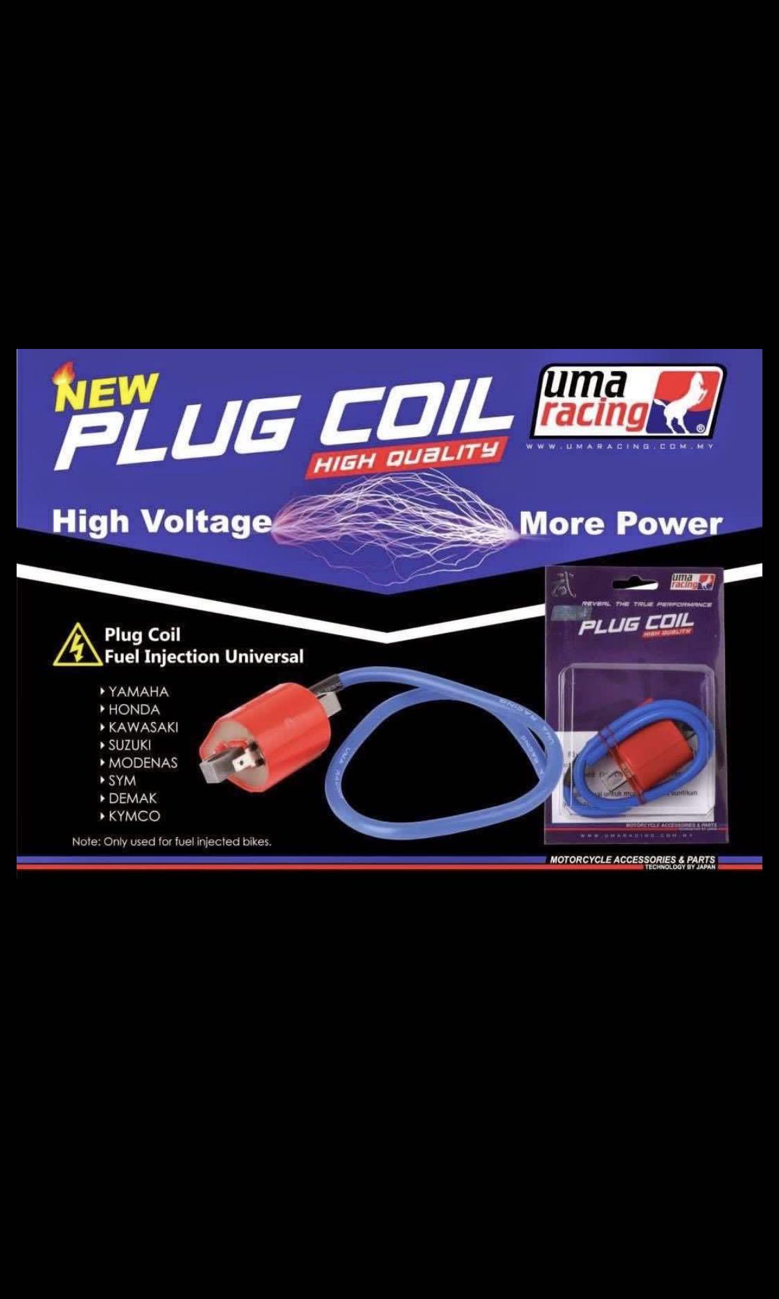 UMA racing Plug Coil for Fuel injector. Universal for all fuel injector ...