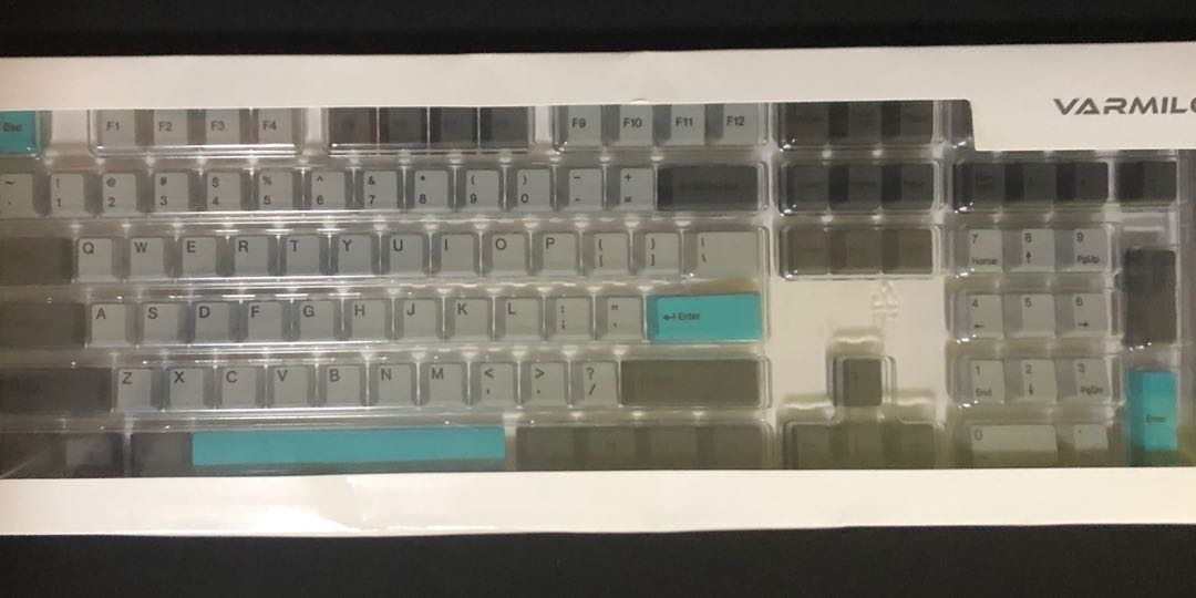 Varmilo Moonlight Dye Sub PBT with Black legends *KEYCAPS*, Computers ...